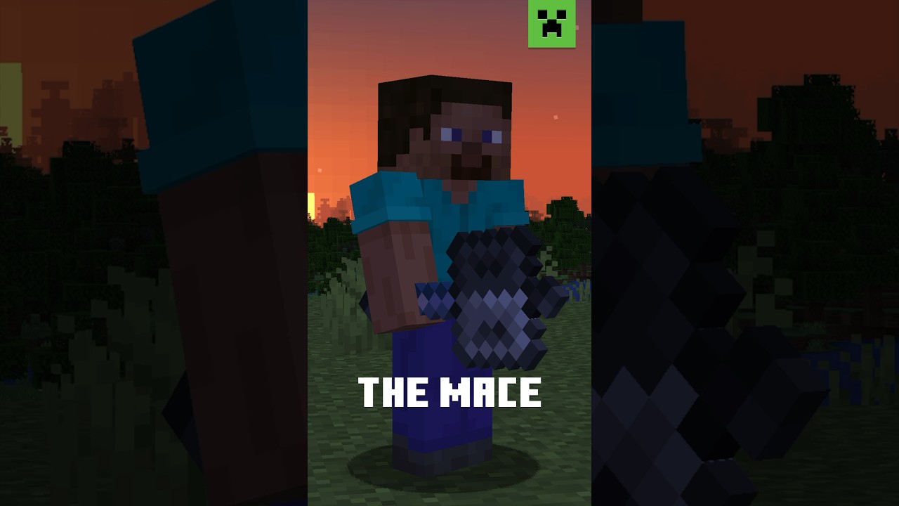 NEW WEAPON ALERT: THE MACE! - Minecraft videos