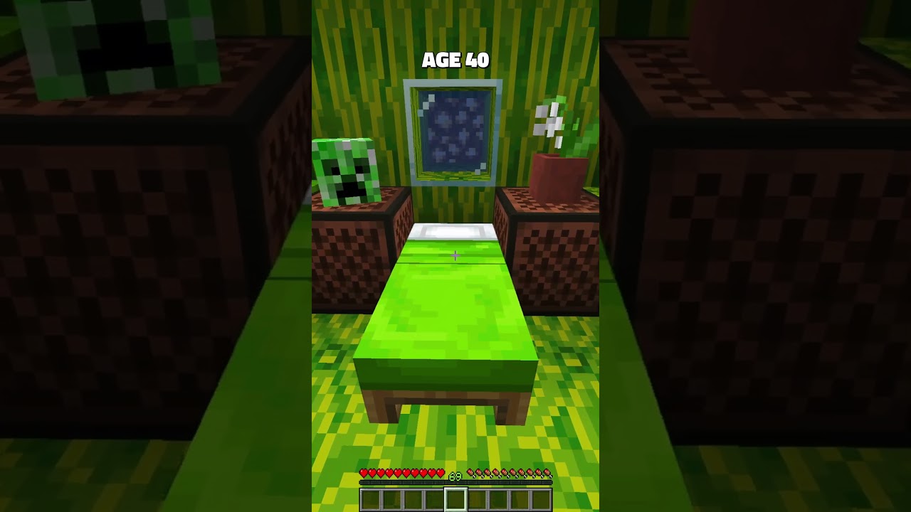 Smallest Bases at Every Age In Minecraft (DUBIDUBIDU) #shorts ...