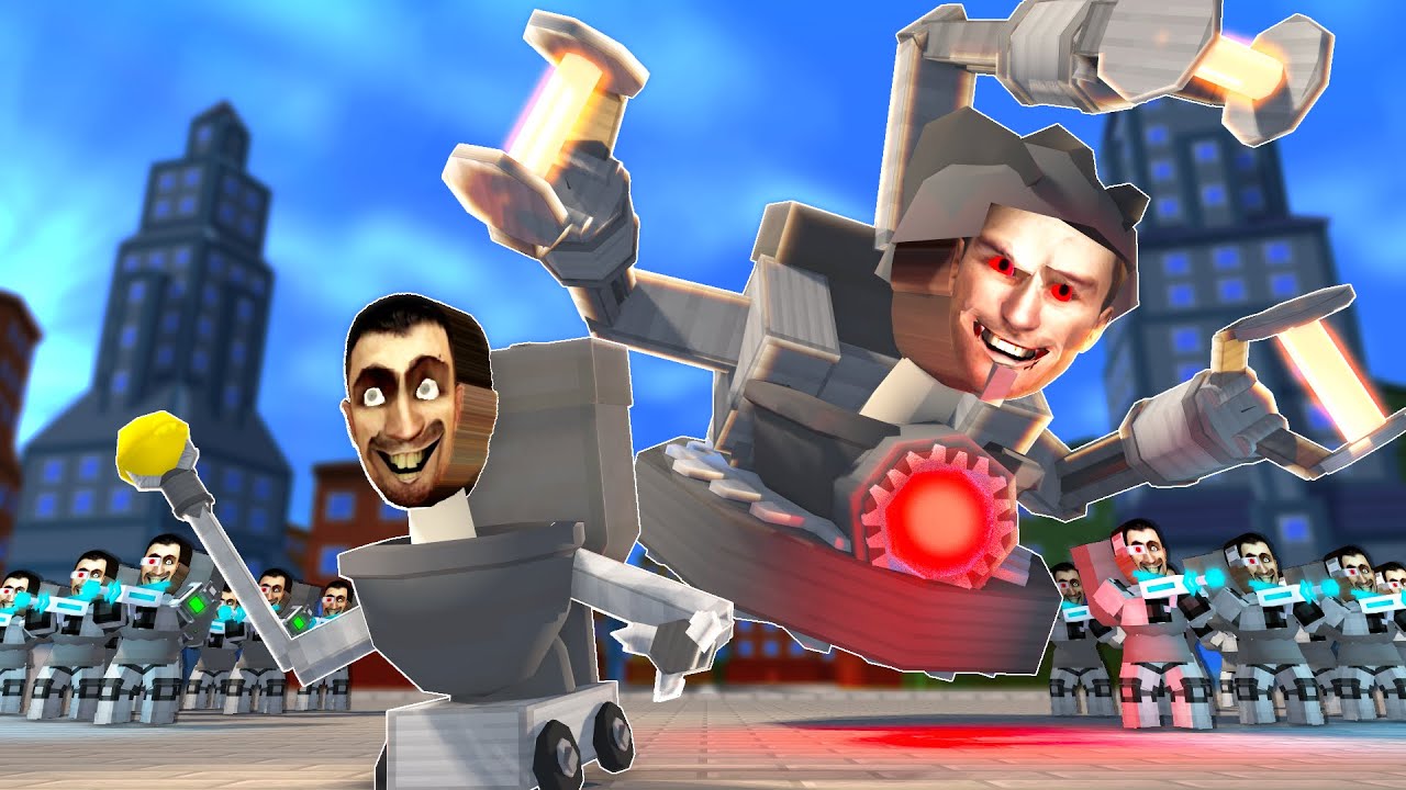 Strange Skibidi Guy True Story - Skibidi Toilet Minecraft - Minecraft ...