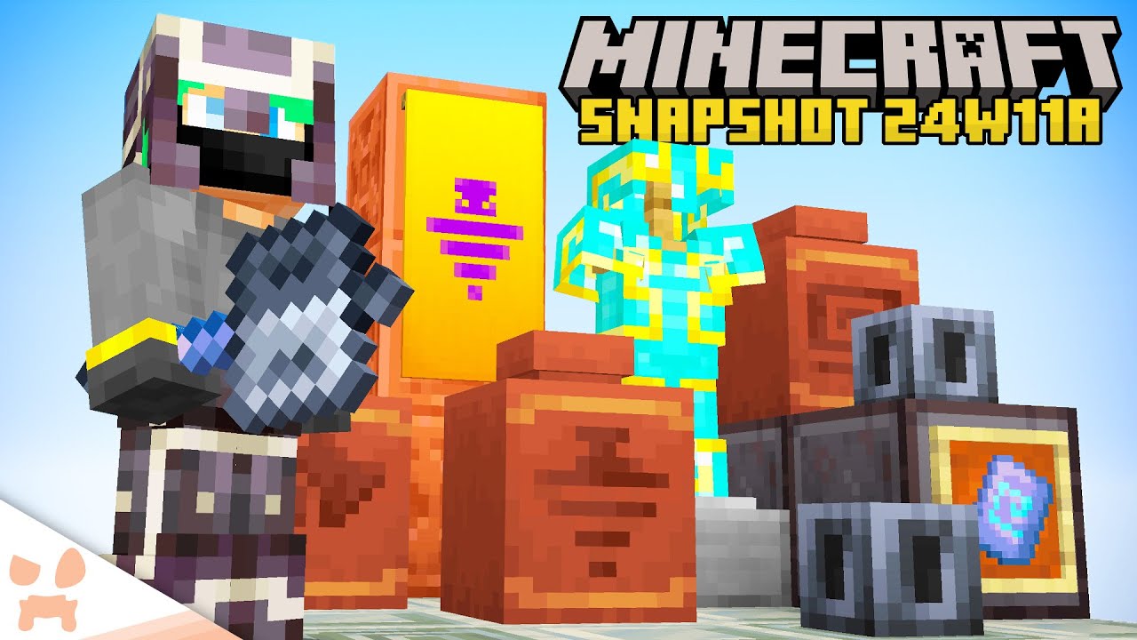 THE MACE, New Armor Trim, Breeze Rods, Chambers, + More! | Minecraft 1. ...