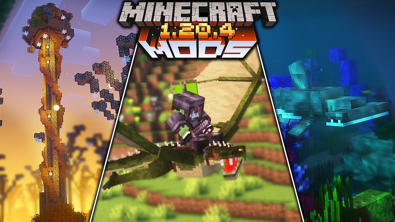 TOP 20 Minecraft Mods 1.20.4/1.20 | March 2024 - Minecraft videos