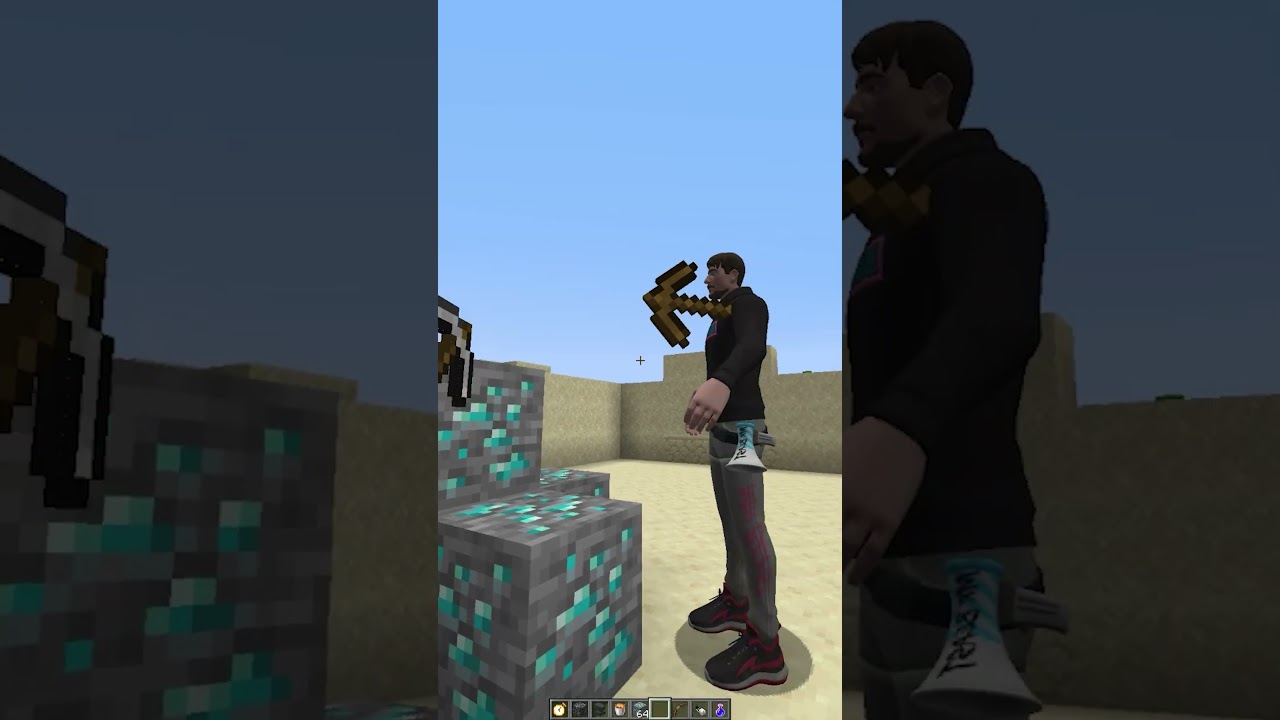 saved lagging friends with ping 9999 in Minecraft (INSANE) #minecraft # ...