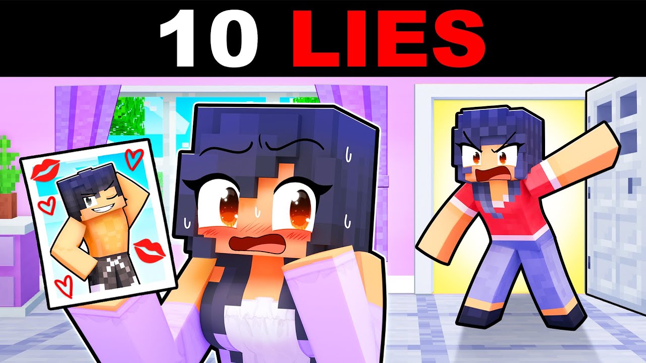10 LIES about APHMAU in Minecraft! - Minecraft videos