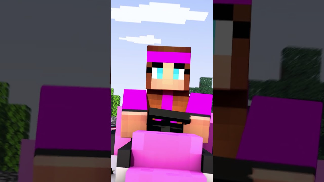 Anna et Talcado font une course sur Minecraft ! - Minecraft videos