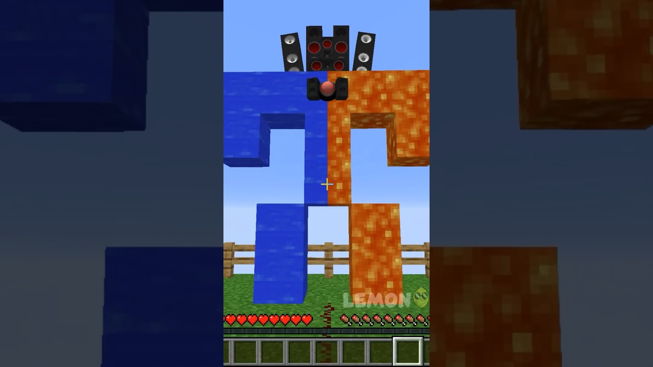 Double SpeakerMan ? #shorts #minecraft - Minecraft videos