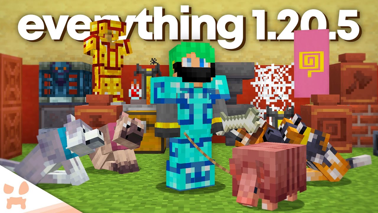 Everything in Minecraft 1.20.5 - The Armored Paws Update! (NEW UPDATE ...