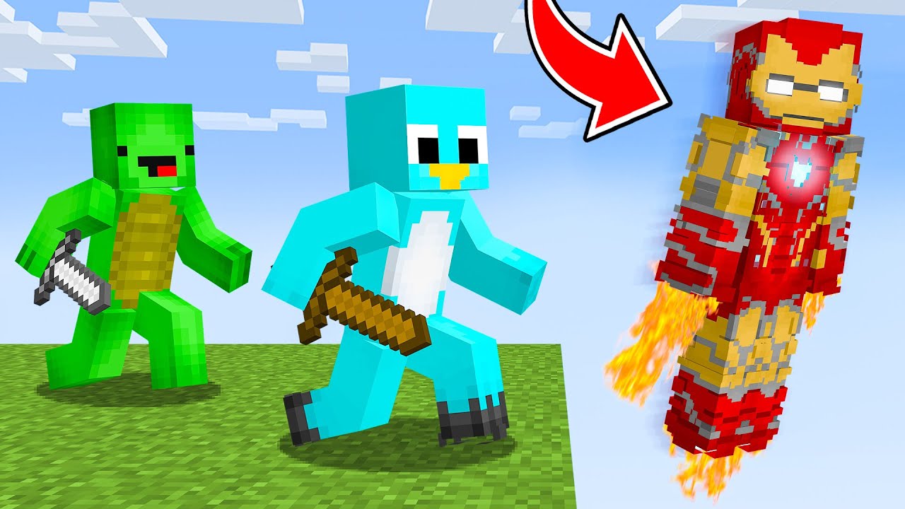 HUNTERS vs SUPERHERO SPEEDRUNNER in Minecraft - Minecraft videos
