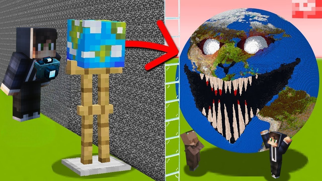 Hakujem U HORROR Minecraft Build Battle Sa KAMEROM - Minecraft videos