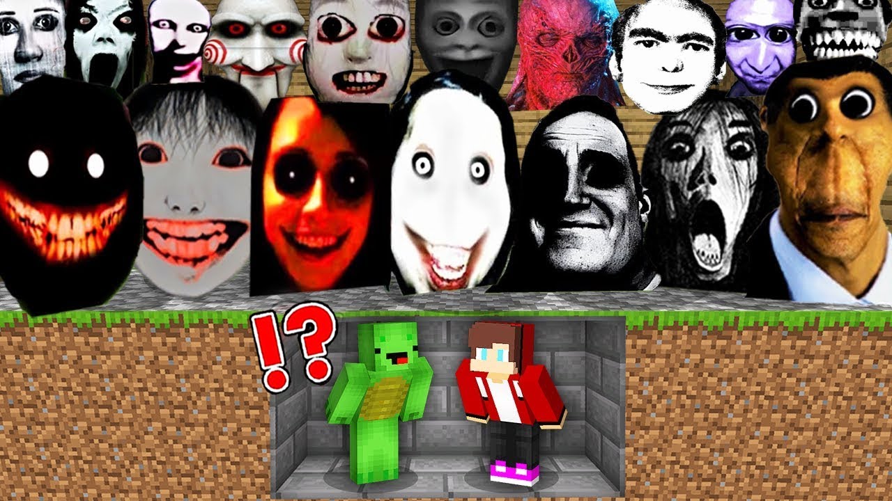 JJ and Mikey SURROUNDED by 1000 Scary NEXTBOT MONSTERS in Security ...