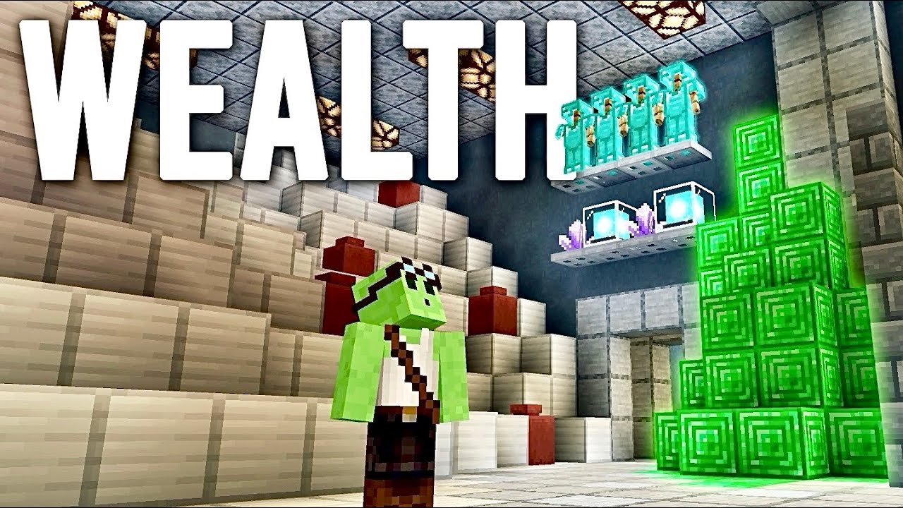 Let’s Get RICH in Minecraft! - Let's Play Minecraft 605 - Minecraft videos