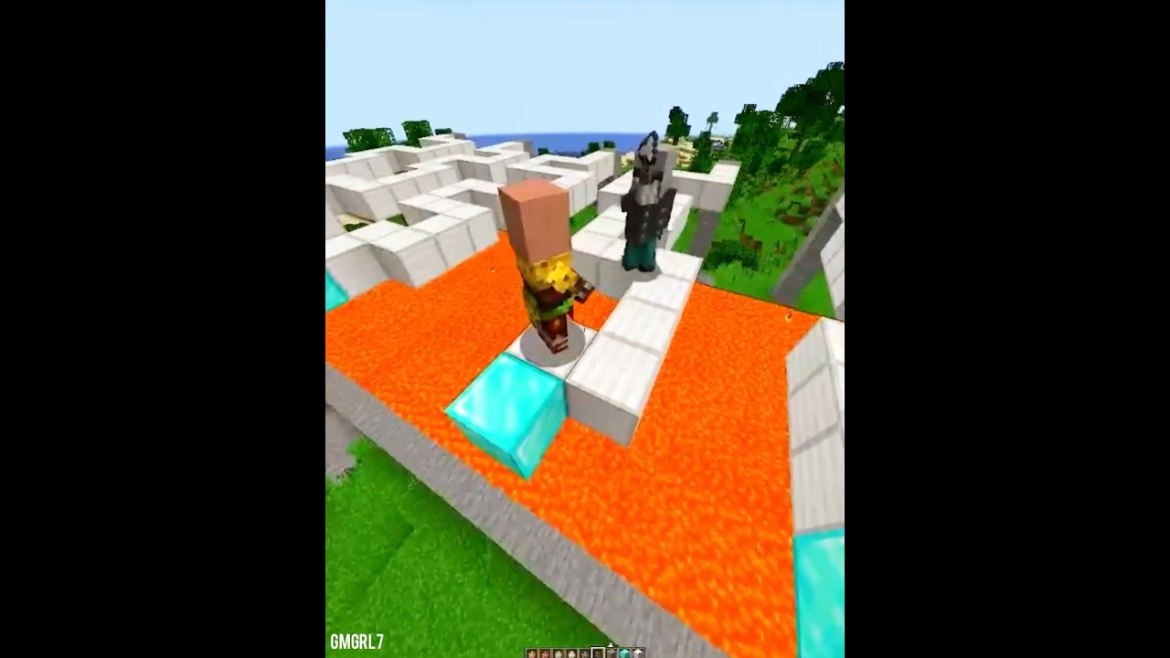 Minecraft MOB HUNTING TEST #shorts #minecraft #memes - Minecraft videos