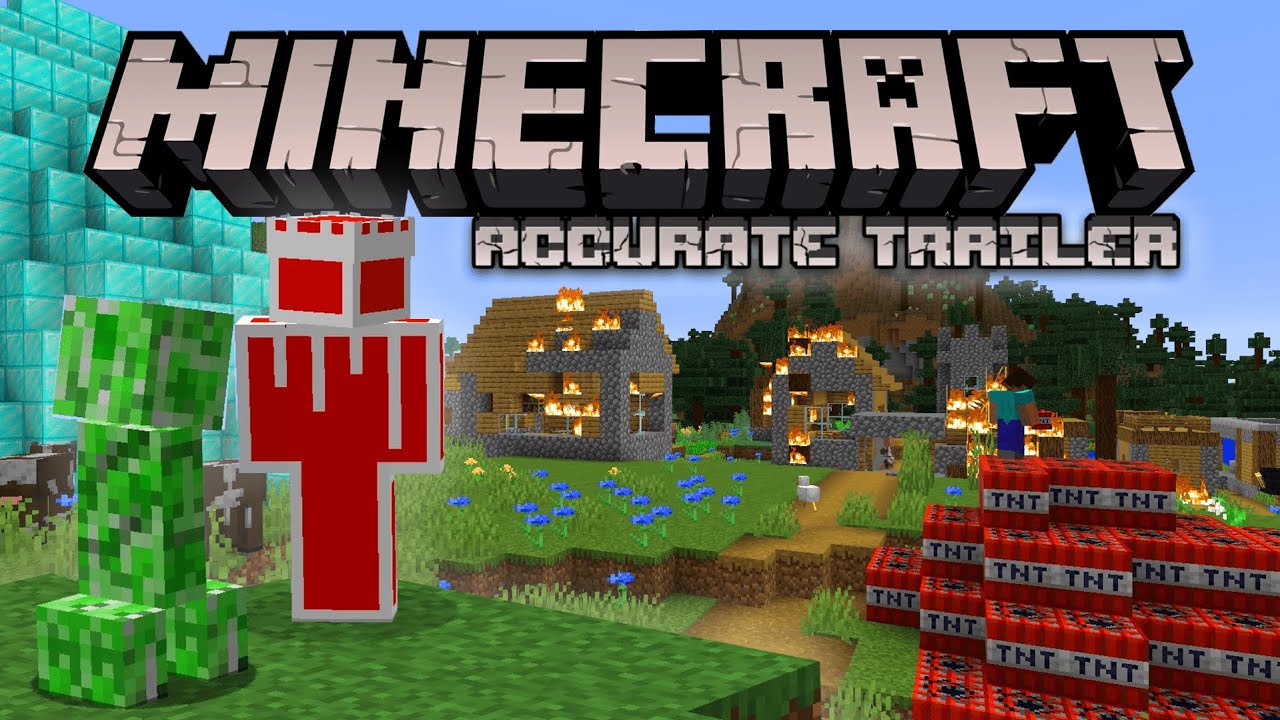 Minecraft Trailer, but It's a Little More Accurate - Minecraft videos