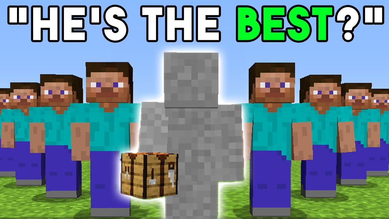 Minecraft but I fight the ULTIMATE CRAFTER - Minecraft videos