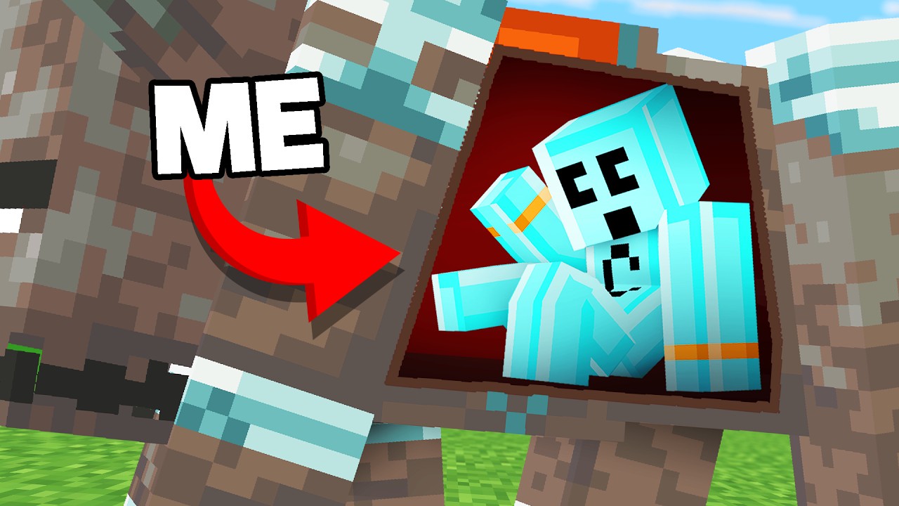 Minecraft but Mobs Can Eat You - Minecraft videos