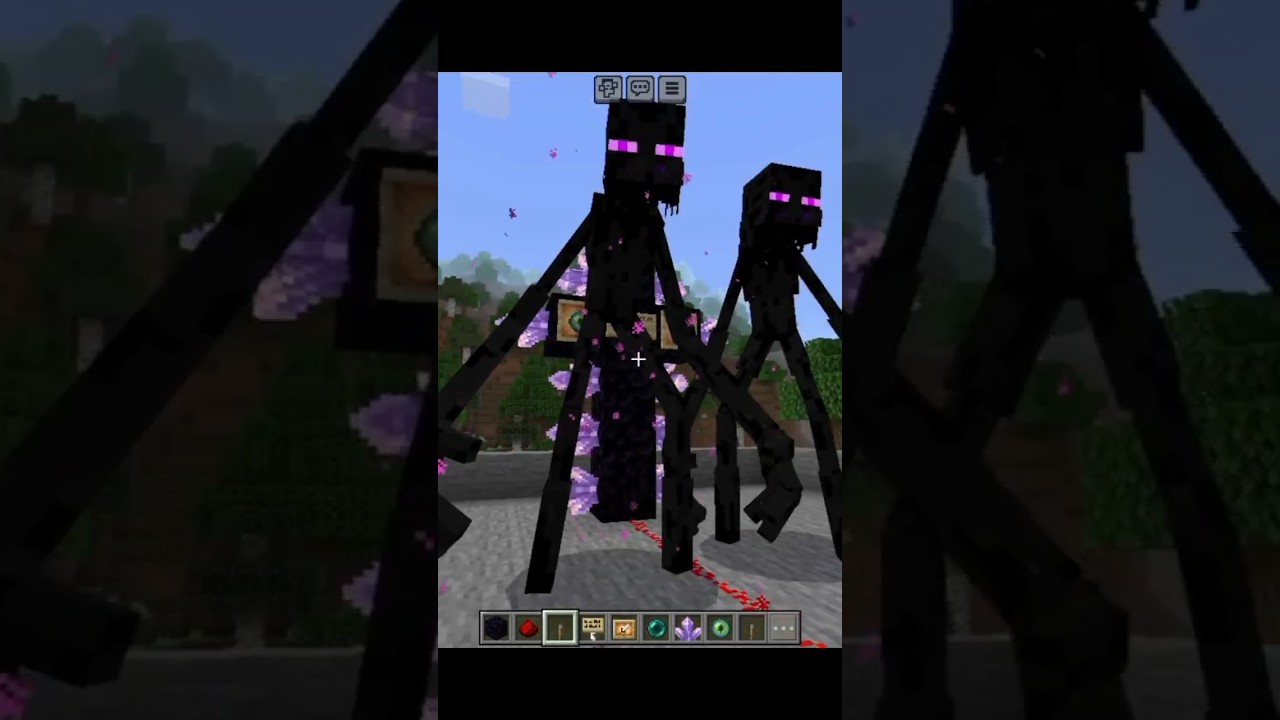 Minecraft spawn enderman boss #trendingshort #minecraft #viral #gaming #games - Minecraft videos