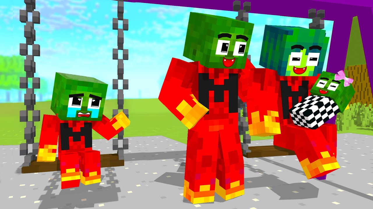 Monster School : Squid Game ZOMBIE & ADOPTED SISTER - Minecraft ...