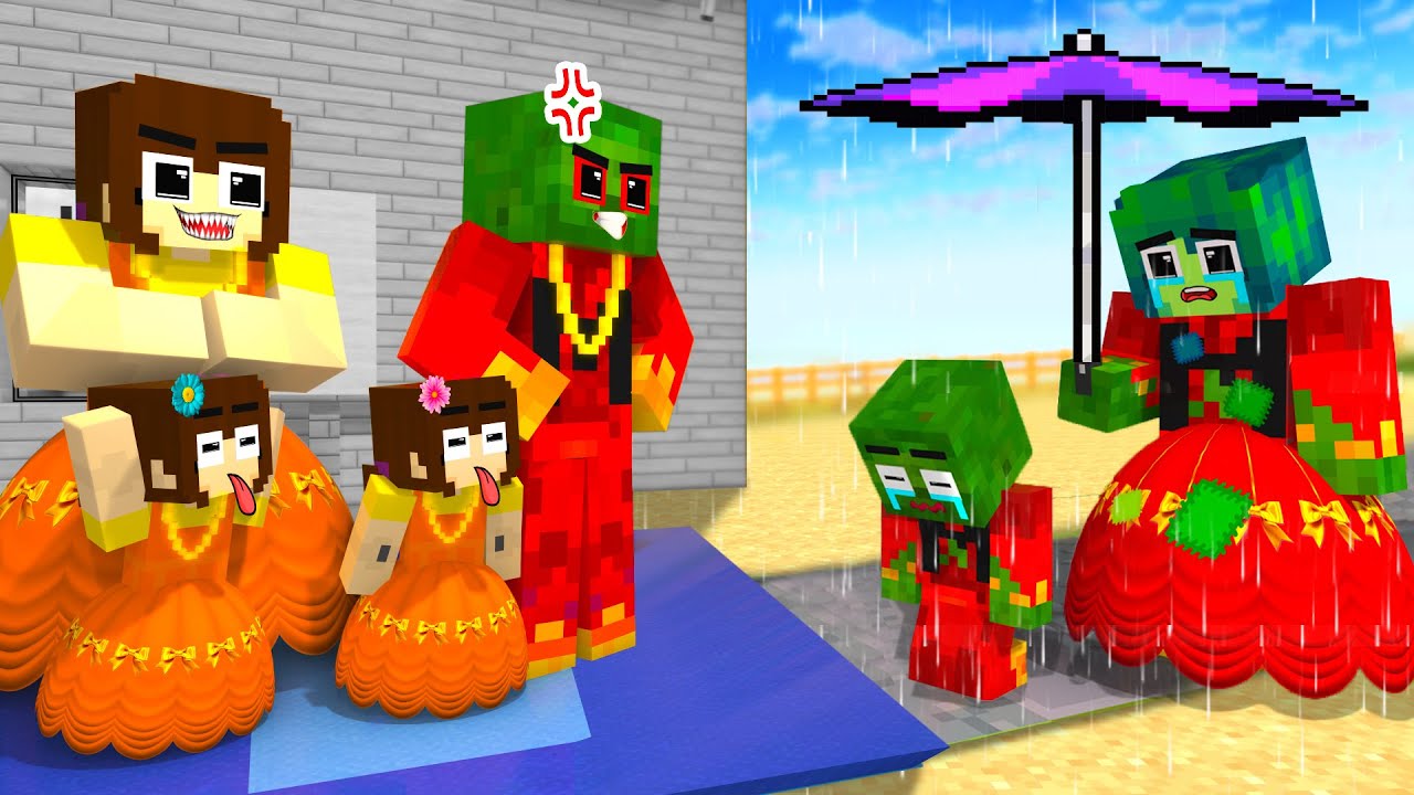 Monster School : Zombie x Squid Game POOR ZOMBIE MOM - Minecraft ...