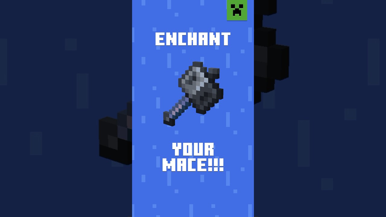 NEW ENCHANTMENTS FOR THE MACE! - Minecraft videos