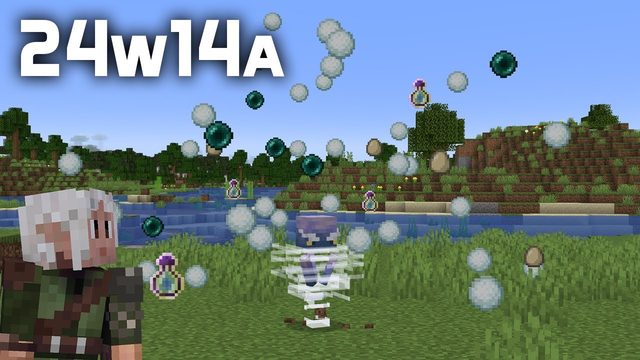 News in Minecraft Snapshot 24w14a - Java 21! - Minecraft videos