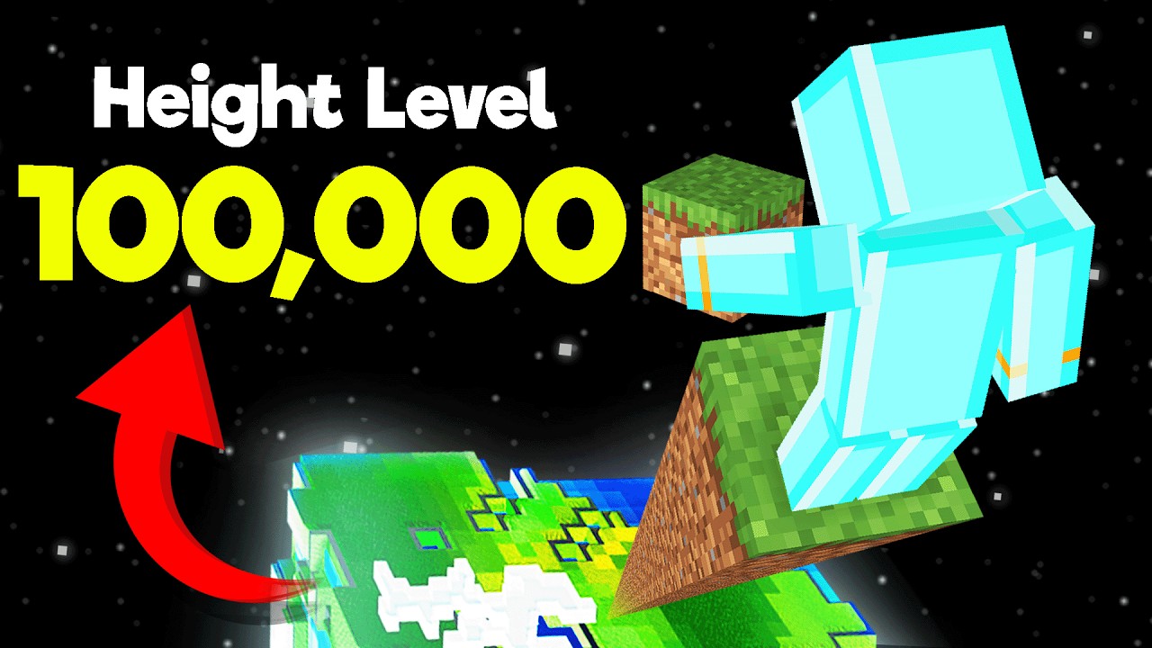 Reaching the Sun in Minecraft - Minecraft videos