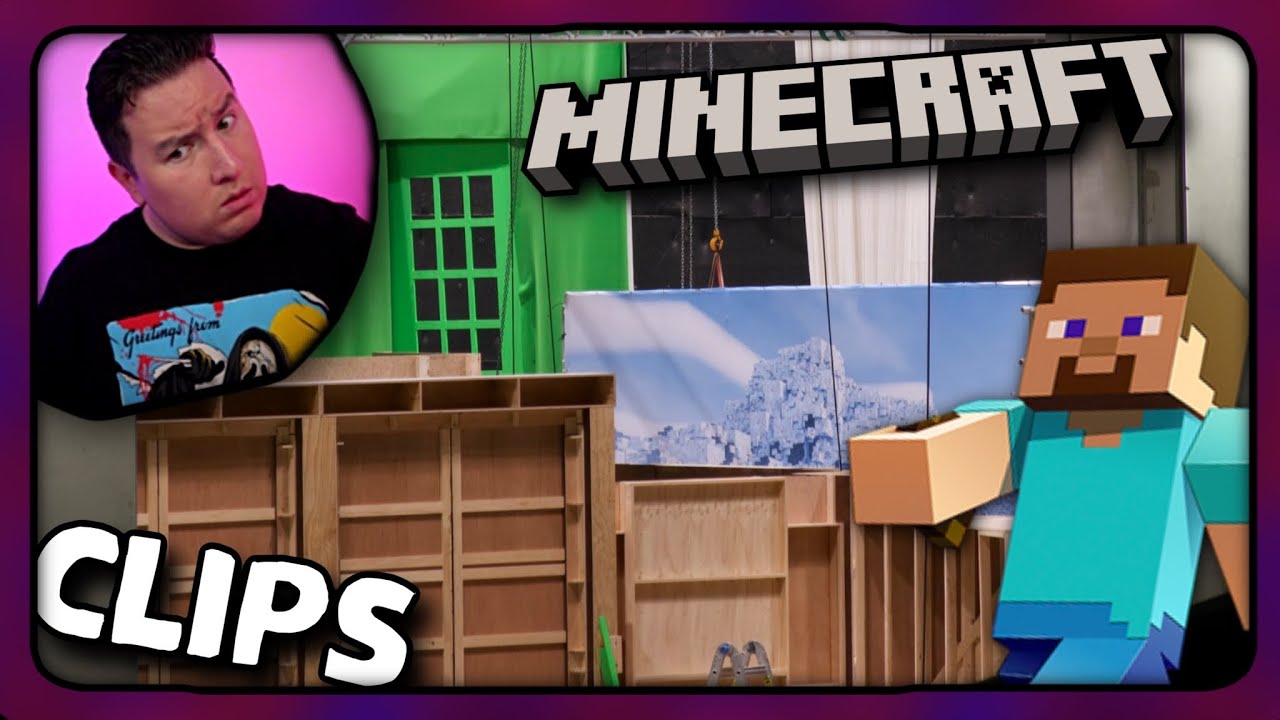 The Minecraft Movie Plot Finally Revealed! (New Set Photos) - Minecraft ...