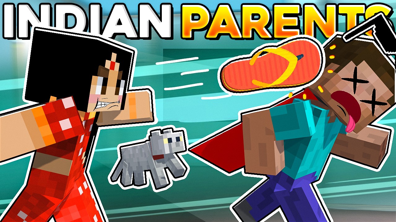Types of Indian Parents in Minecraft... - Minecraft videos