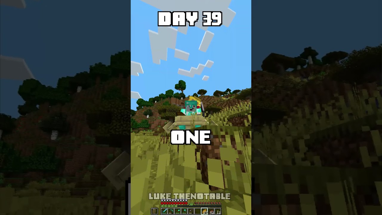 100 Days - [Minecraft Shorts] - Day 39 #minecraft #100days - Minecraft ...