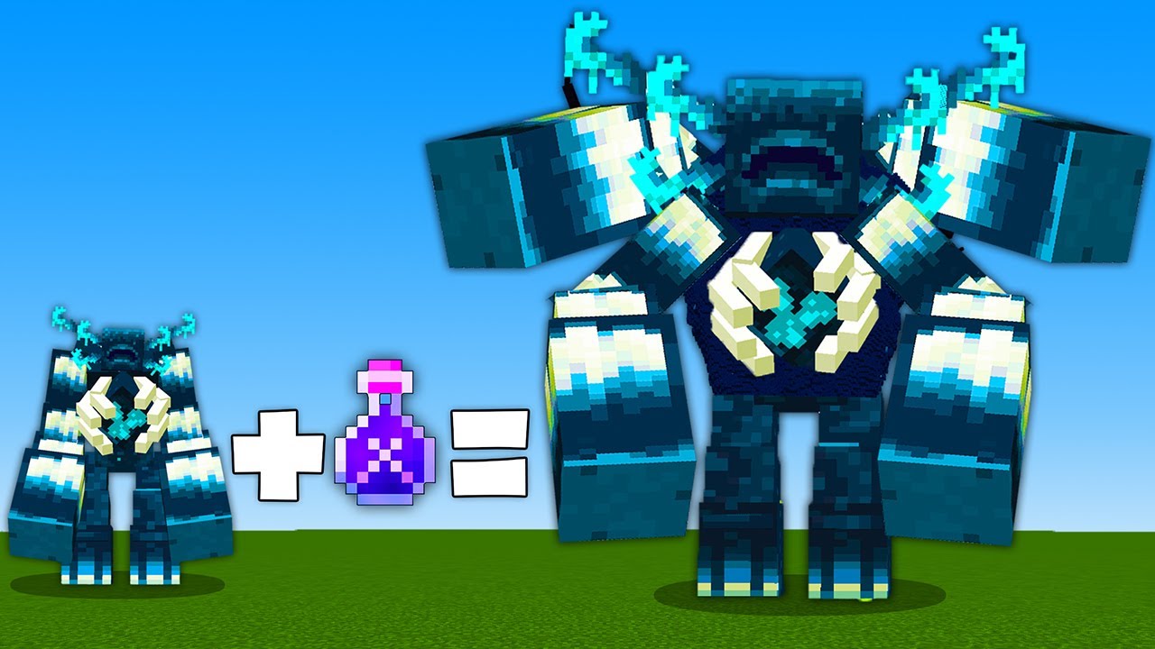 All Bosses and Mobs Transformation in Minecraft! All Mutant Mobs ...