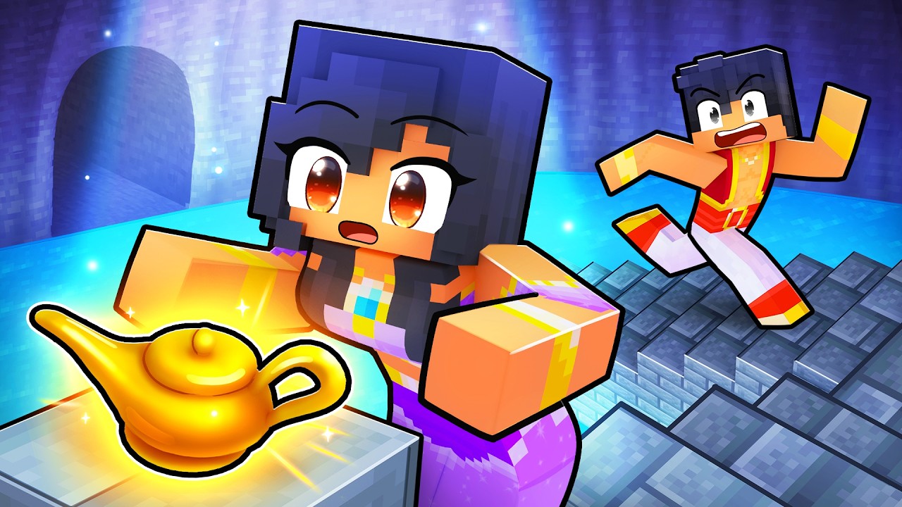 Aphmau's a SECRET GENIE in Minecraft! - Minecraft videos
