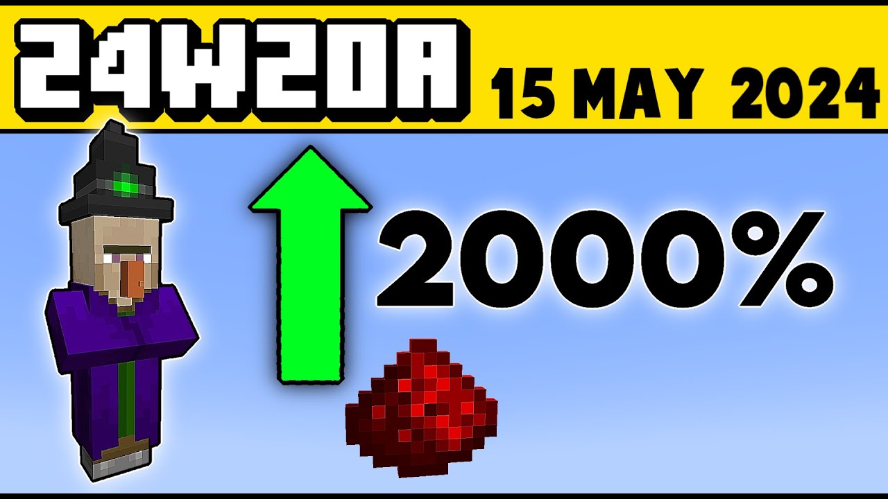 BIG Witch Loot BUFF in 1.21 Minecraft! - Minecraft videos