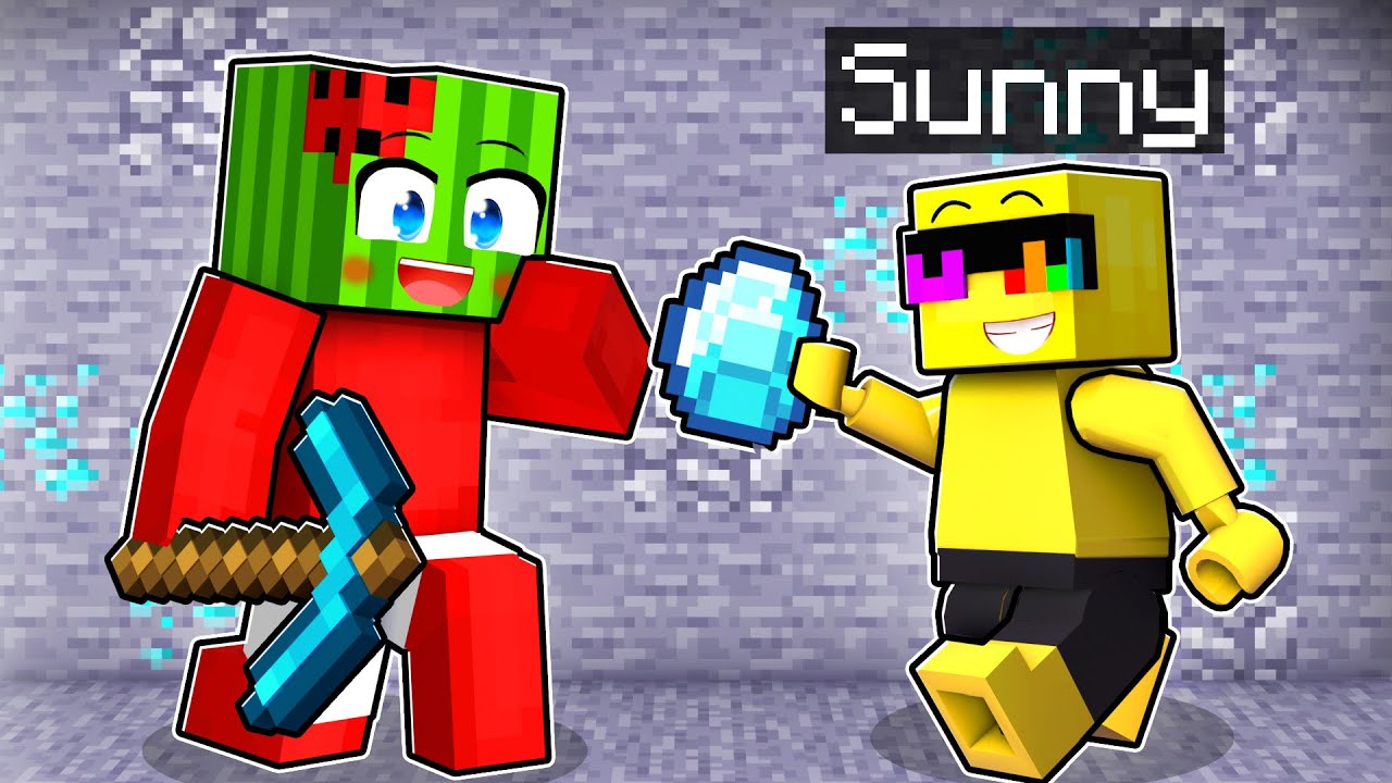 Becoming A HELPFUL LEGO In Minecraft! - Minecraft videos