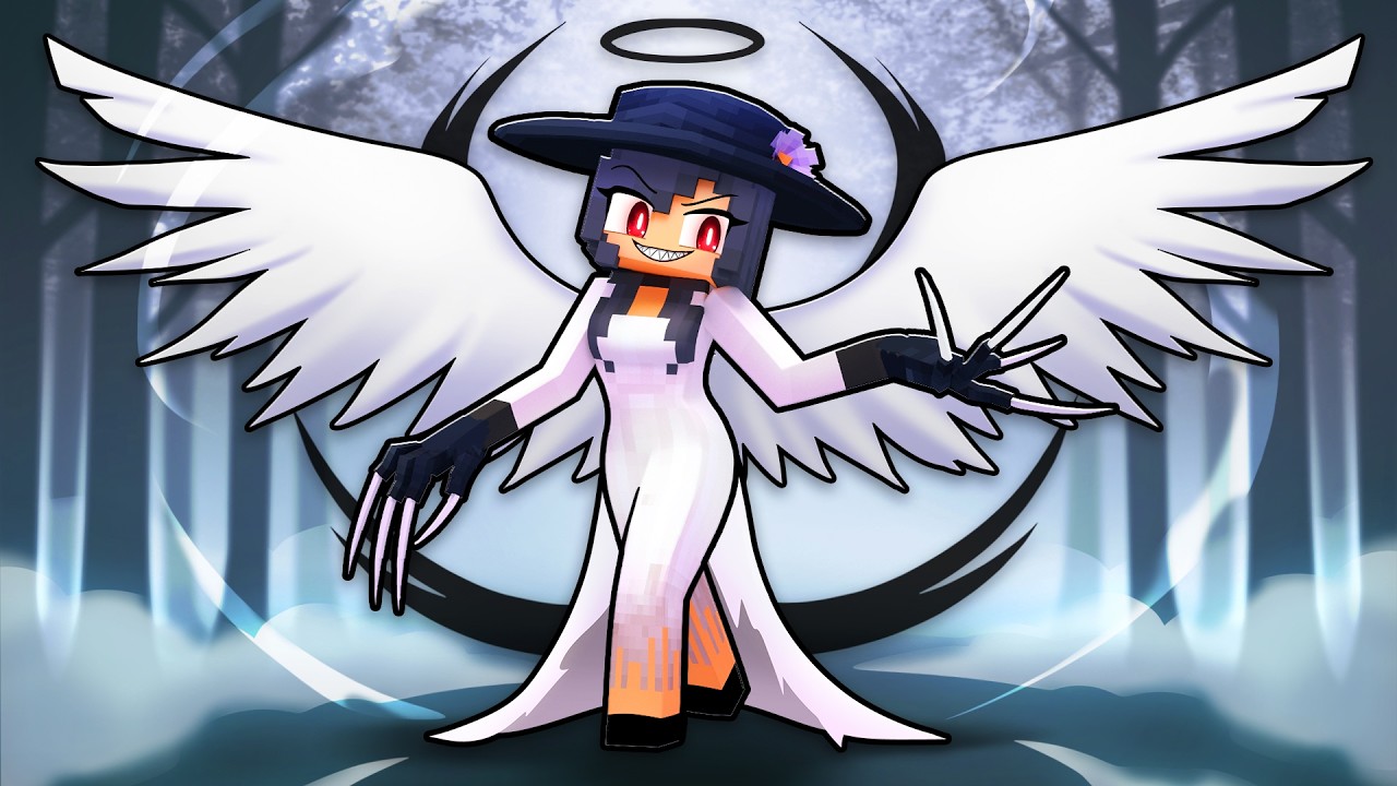 Becoming a SCARY GODDESS in Minecraft! - Minecraft videos