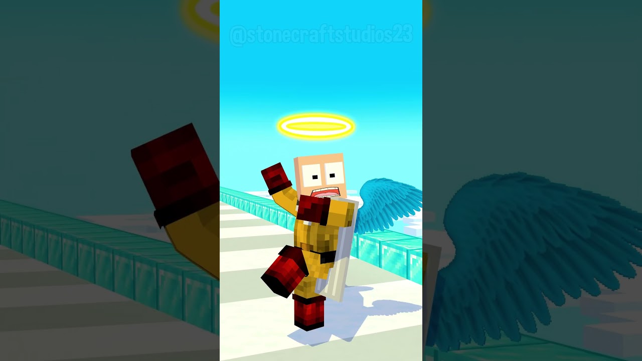 Destiny Run: Saitama vs Garou - Minecraft Shorts #onepunchmanchallenge ...