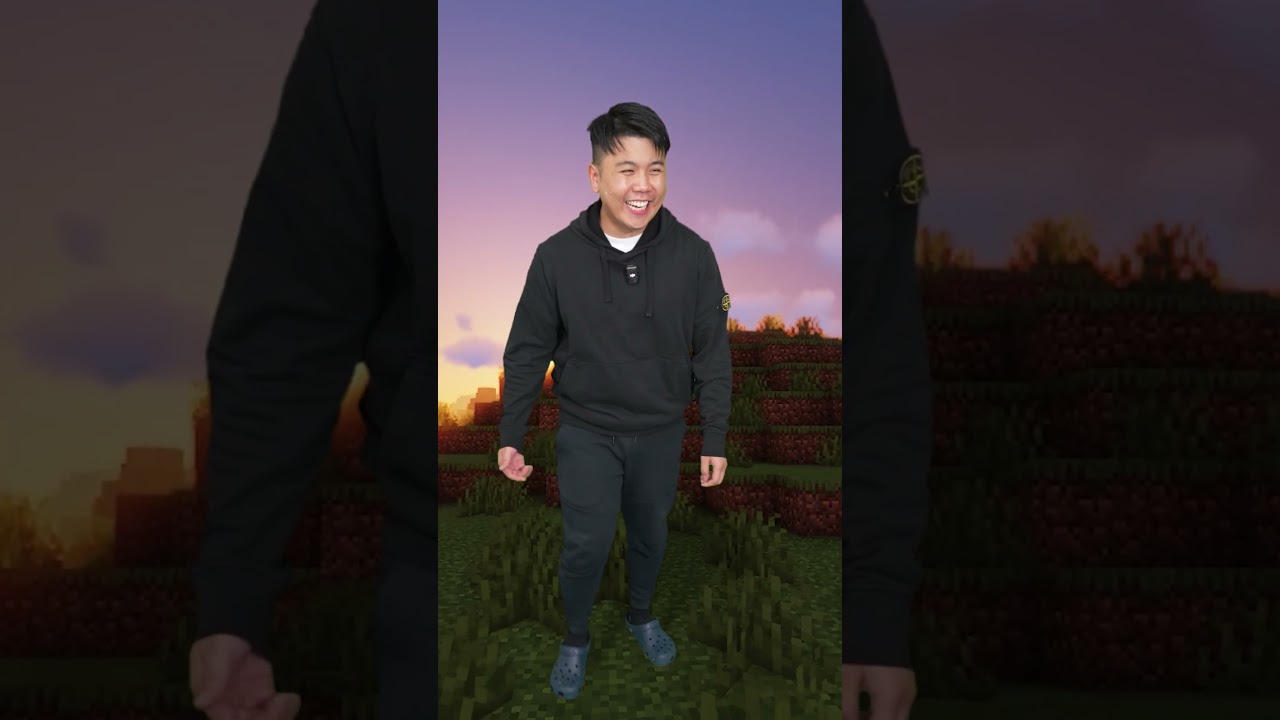 Fortnite Gamer Tries Minecraft For The FIRST Time - Minecraft videos