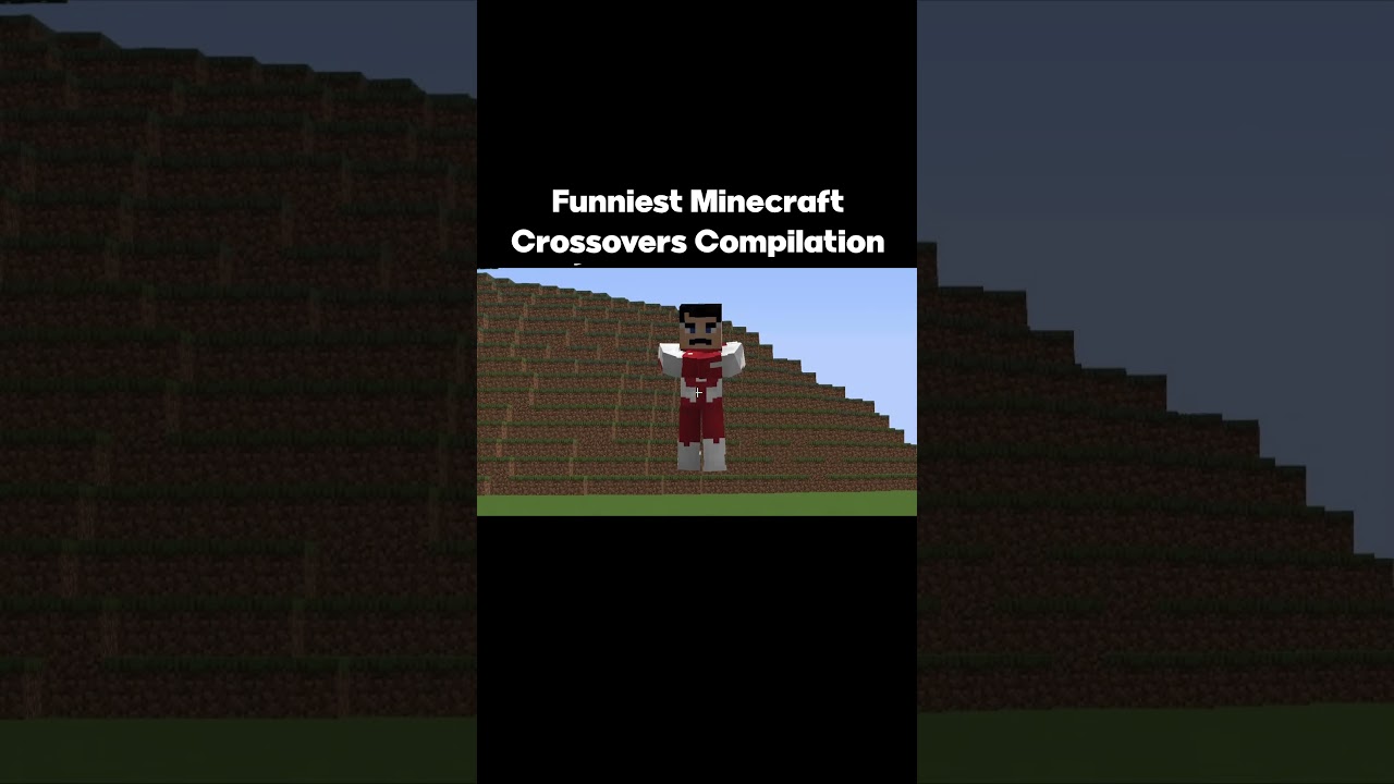Funniest Minecraft Crossover Compilation Part 2 #minecraft # ...