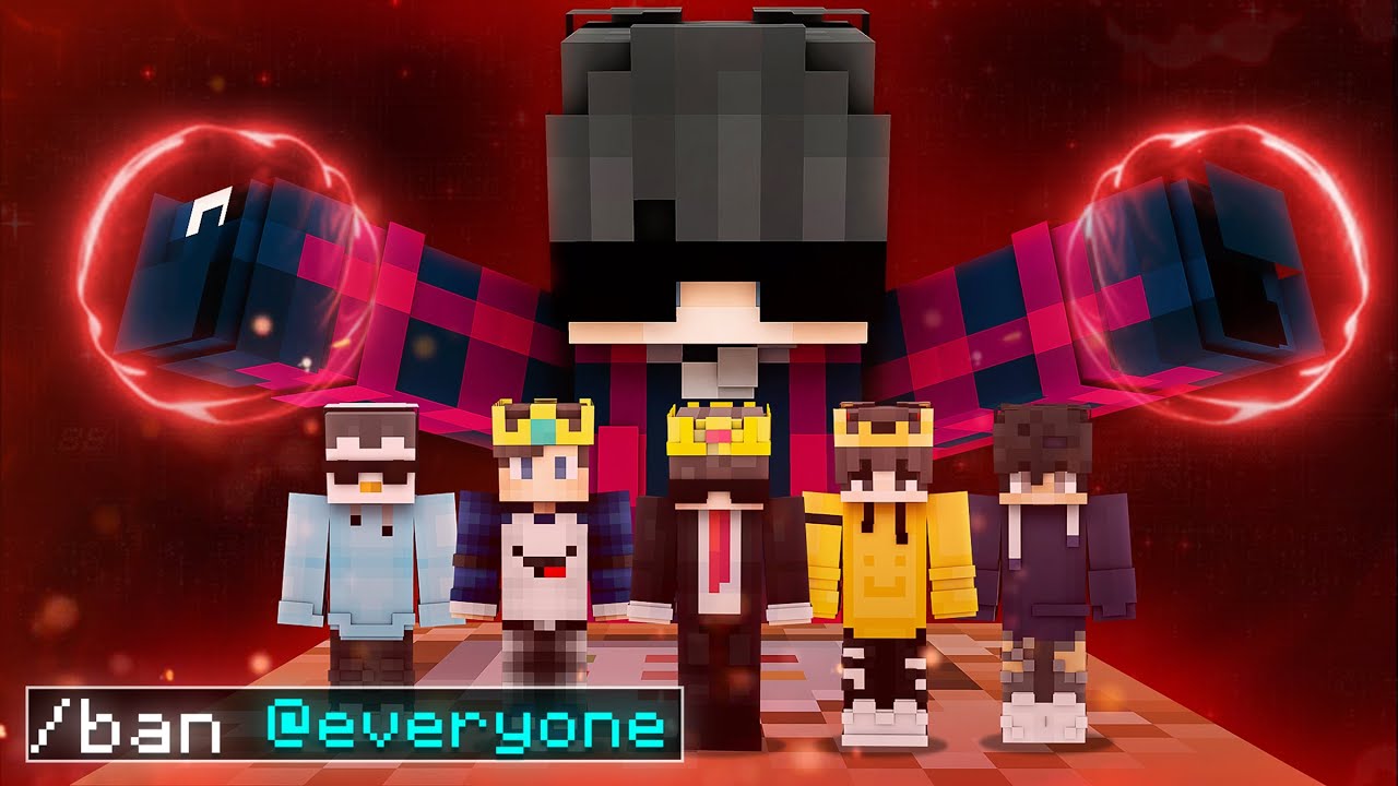 How I Banned Every Player from this Minecraft SMP! - Minecraft videos