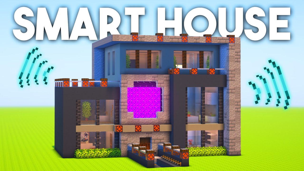 How to build a Smart House in Minecraft! - Minecraft videos