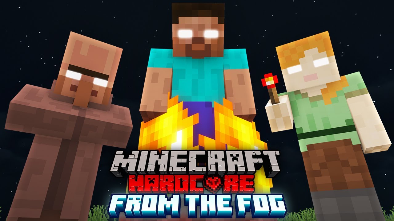 I Summoned HEROBRINE in Hardcore Minecraft From The Fog... - Minecraft ...