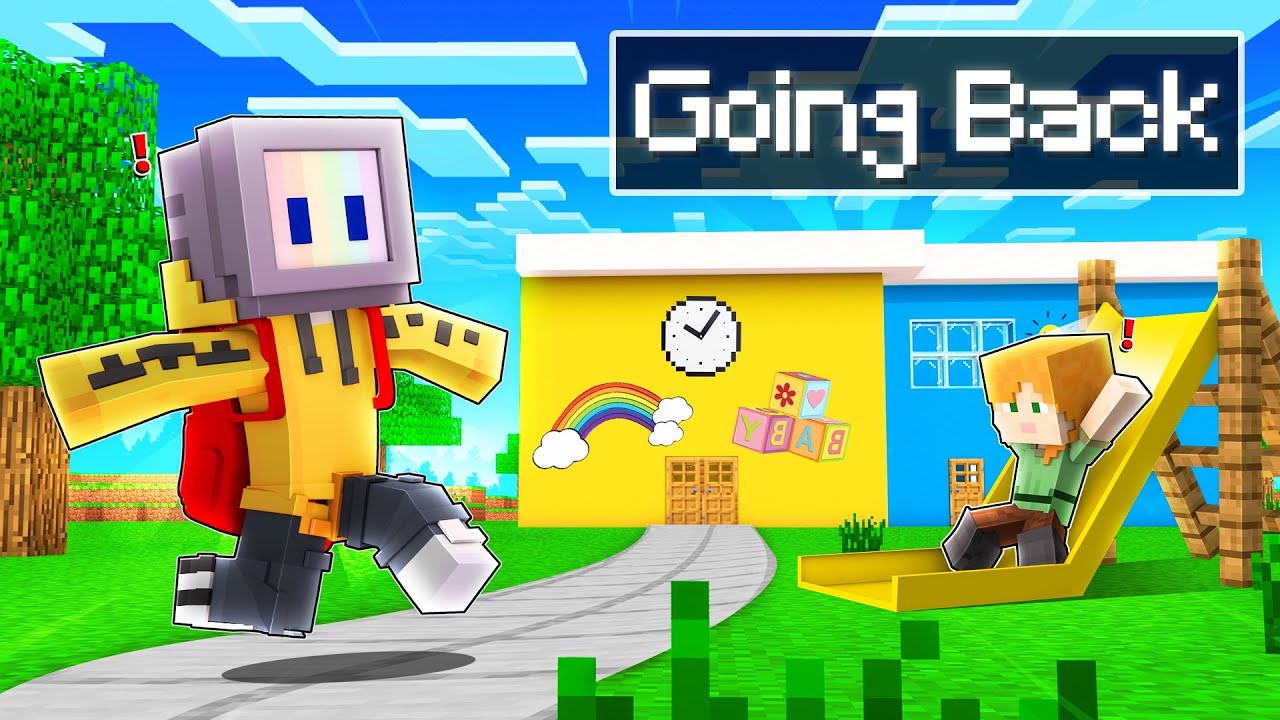 LOGGY PASSED THE SCHOOL AND GOING BACK TO DUBAI CITY | MINECRAFT ...