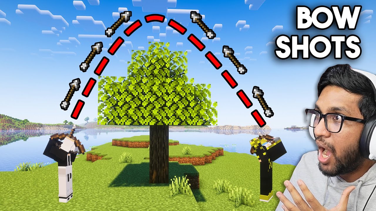MOST EPIC BOW SHOTS IN MINECRAFT ! - Minecraft videos