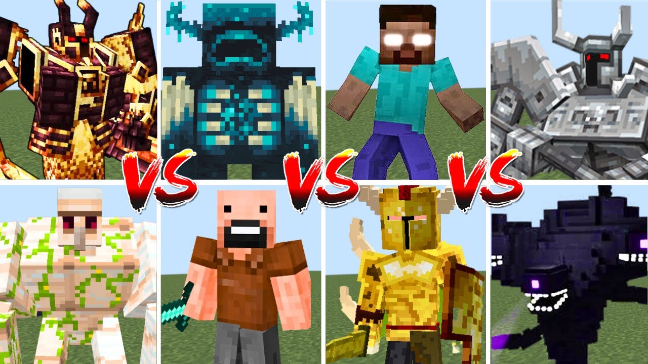MOST STRONG MOBS TOURNAMENT | Minecraft Mob Battle - Minecraft videos