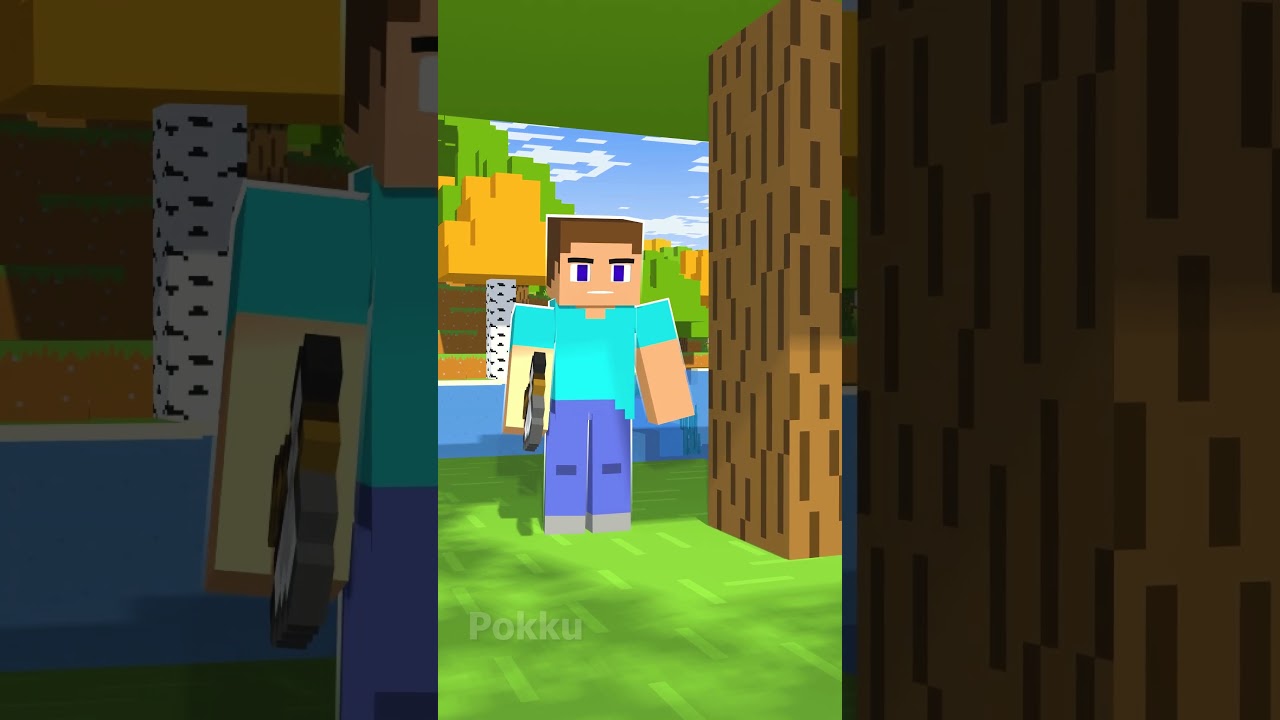 Minecraft But Everything is weird part 15 #minecraft #shorts ...