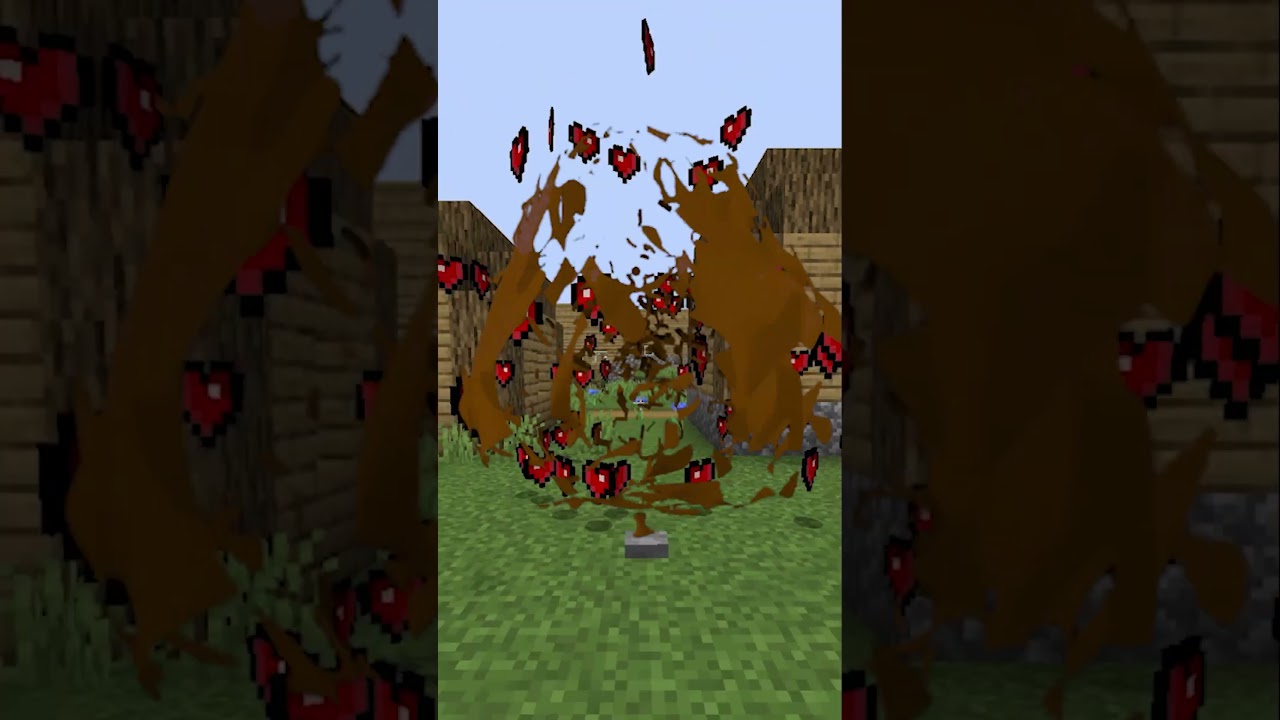 Minecraft, But The Border IS Hearts... - Minecraft videos