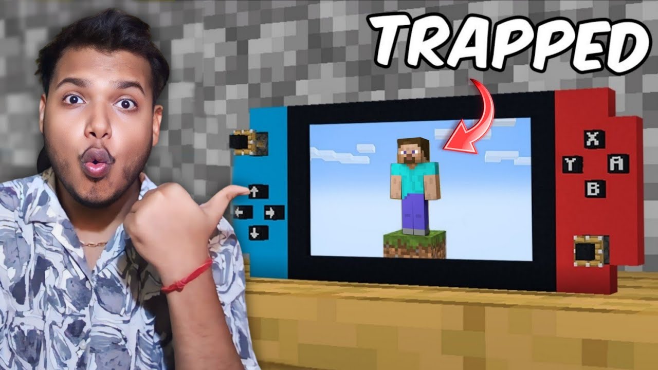 Minecraft I Trapped My Friends In A Video Game ! - Minecraft videos