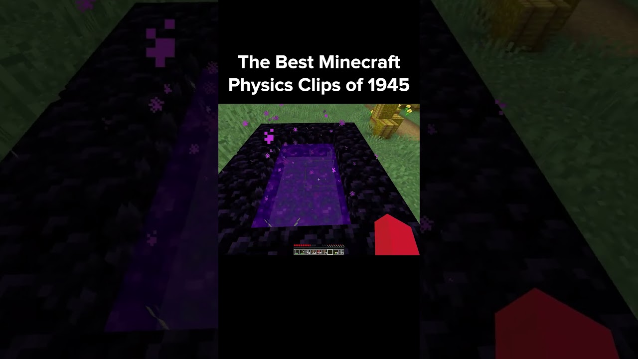 Minecraft Realistic Physics - Minecraft videos