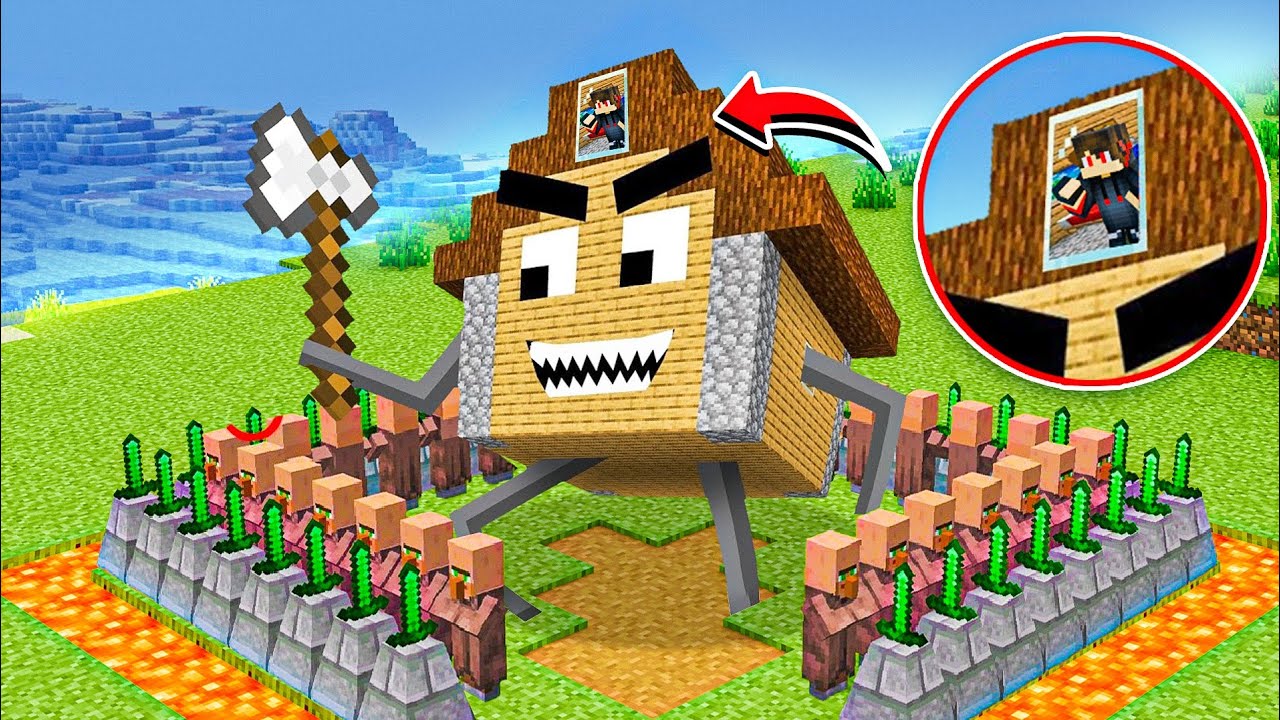 Minecraft but Can You Raid My Scary Base? - Minecraft videos