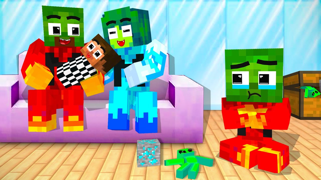Monster School : Zombie x Squid Game NEW BROTHER - Minecraft Animation ...