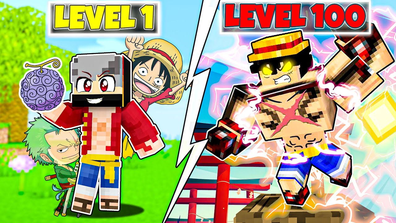 Paglaa Tech is POWERFUL LUFFY (ONE PIECE) in Minecraft (Hindi ...