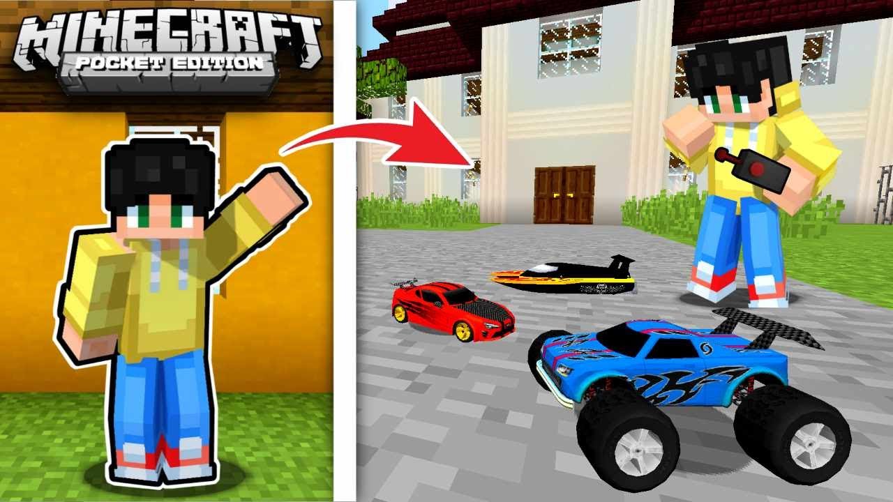 Realistic New Monster Car at Speed Boat sa UWU CITY sa Minecraft PE ...