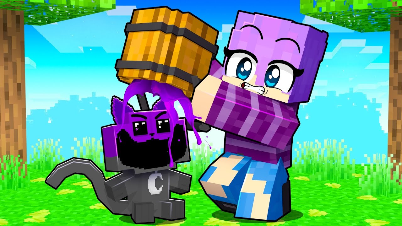 SAVING the Smiling Critters COLORS in Minecraft! - Minecraft videos